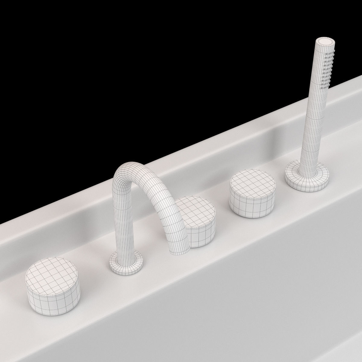 Nic VASCA POOL MAXI 3D model | CGTrader