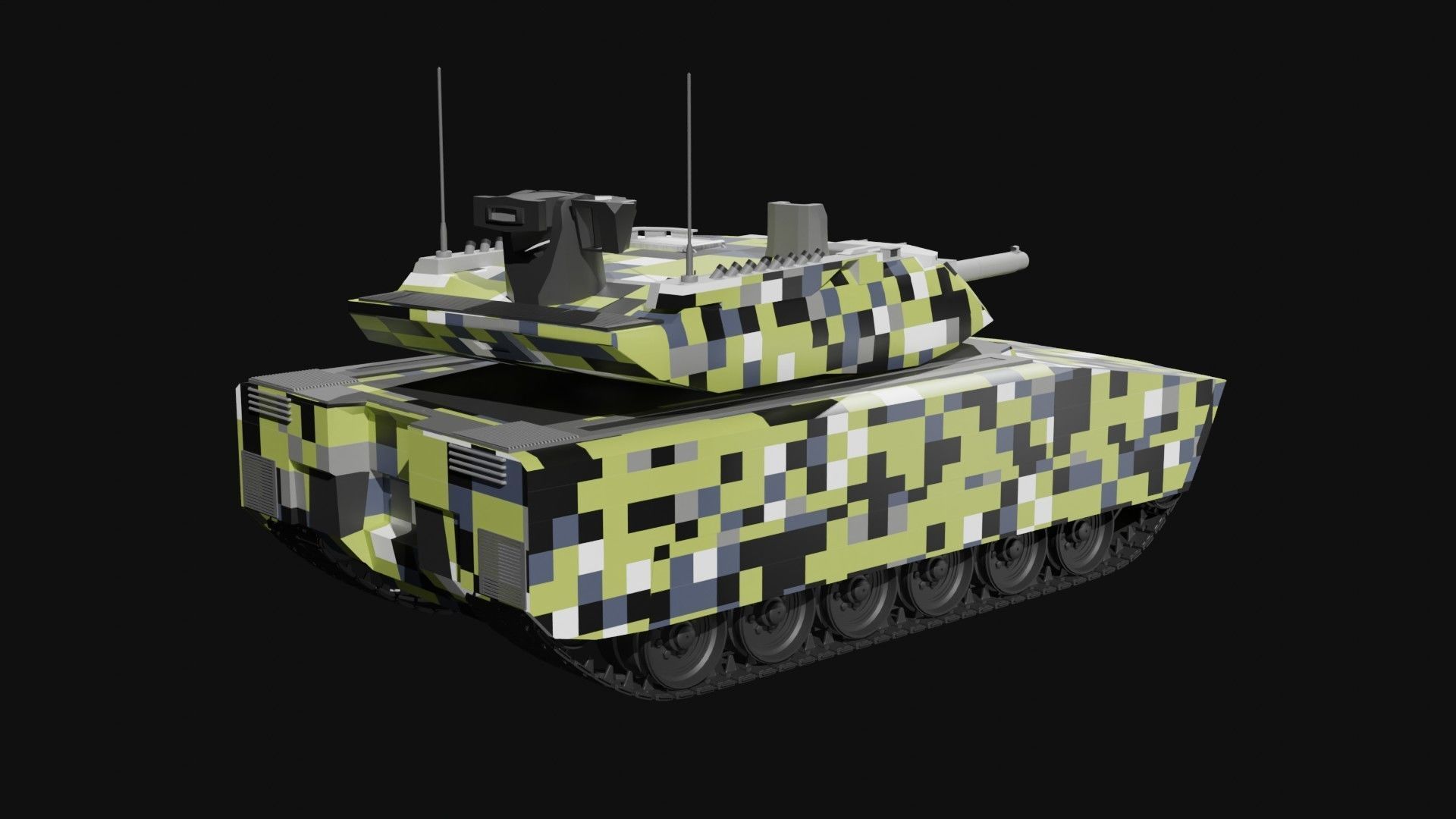 Lynx 120 Armoured Fighting Vehicle Tank 3D model | CGTrader