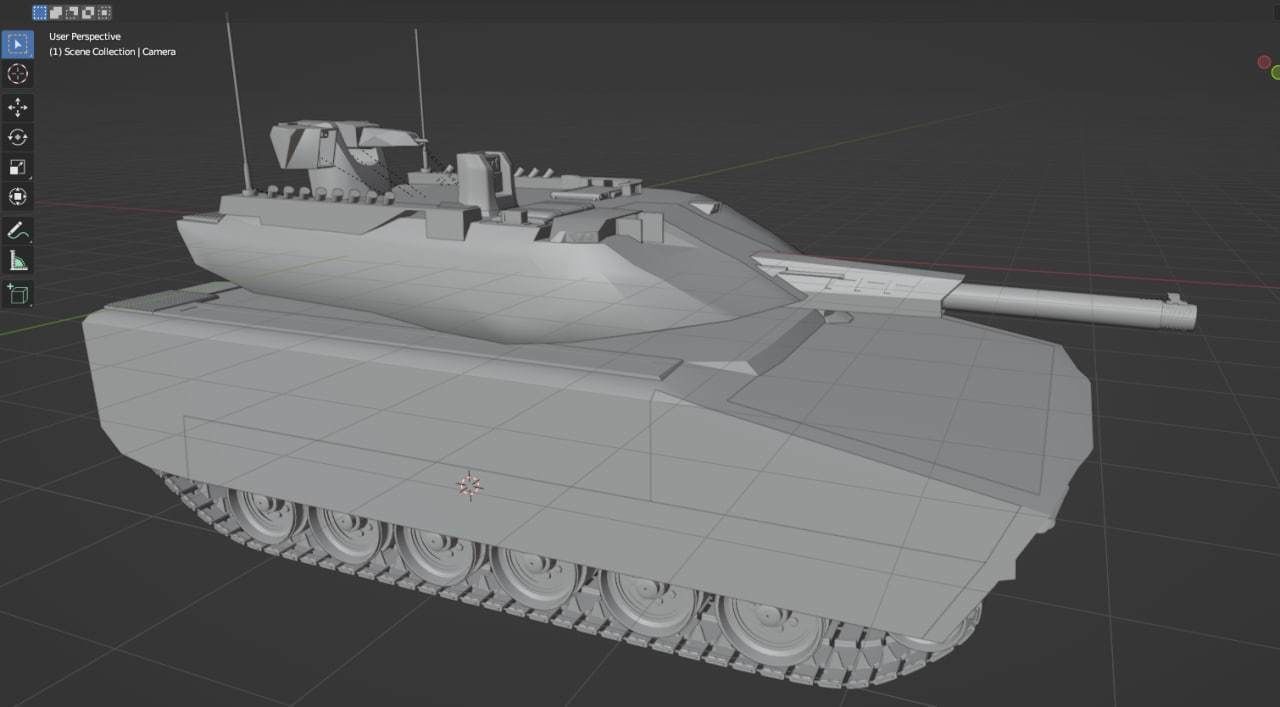 Lynx 120 Armoured Fighting Vehicle Tank 3D model | CGTrader