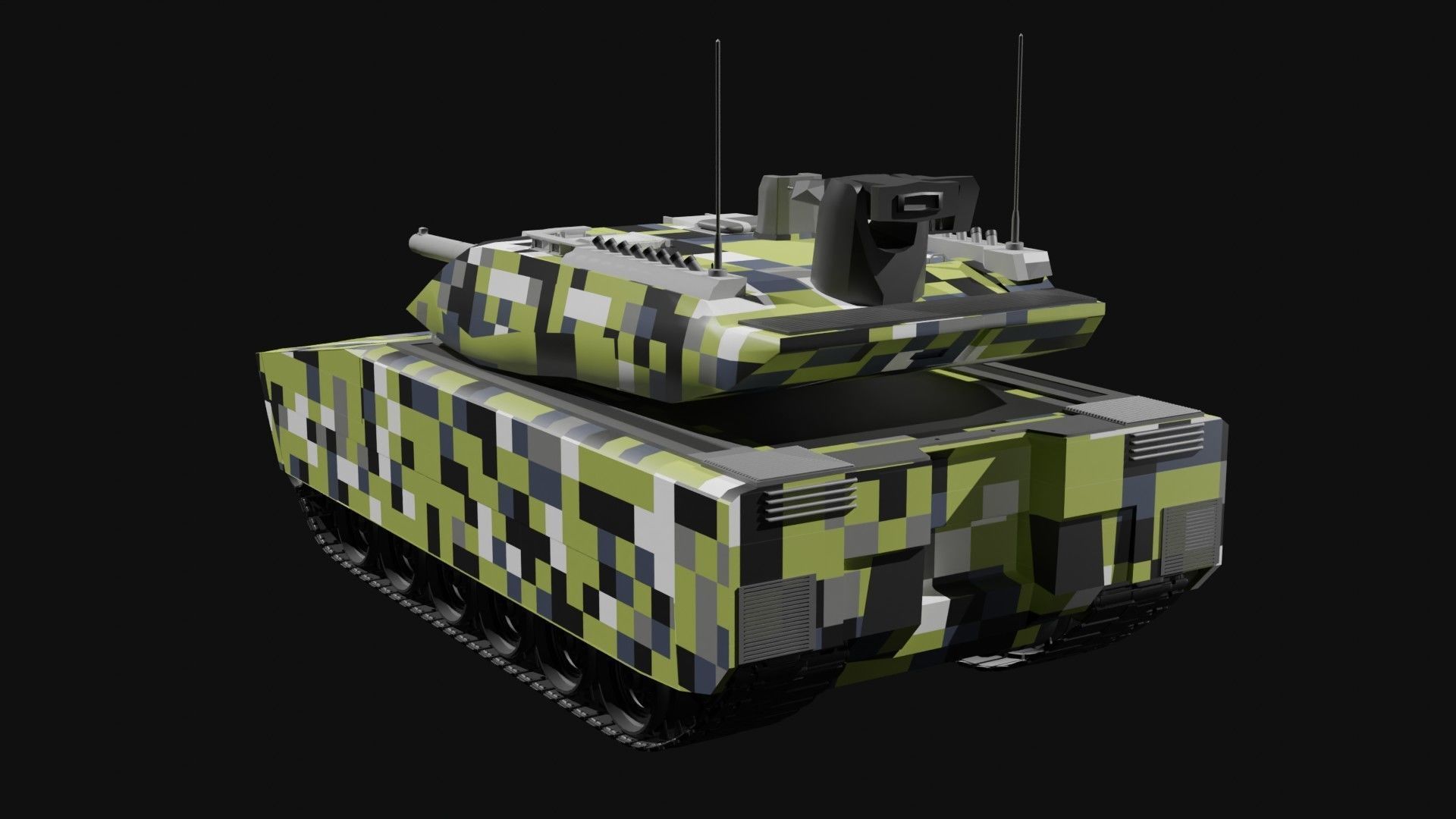 Lynx 120 Armoured Fighting Vehicle Tank 3D model | CGTrader