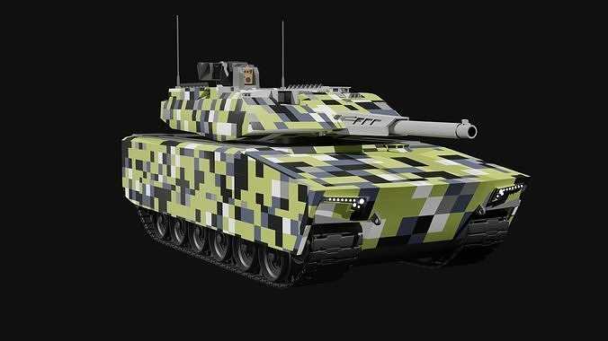Lynx 120 Armoured Fighting Vehicle Tank 3D model | CGTrader