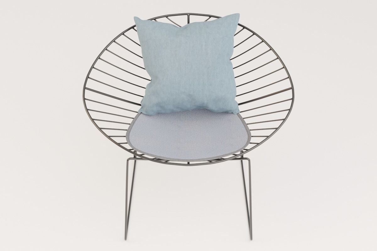 Wireframe furniture set 3D model | CGTrader