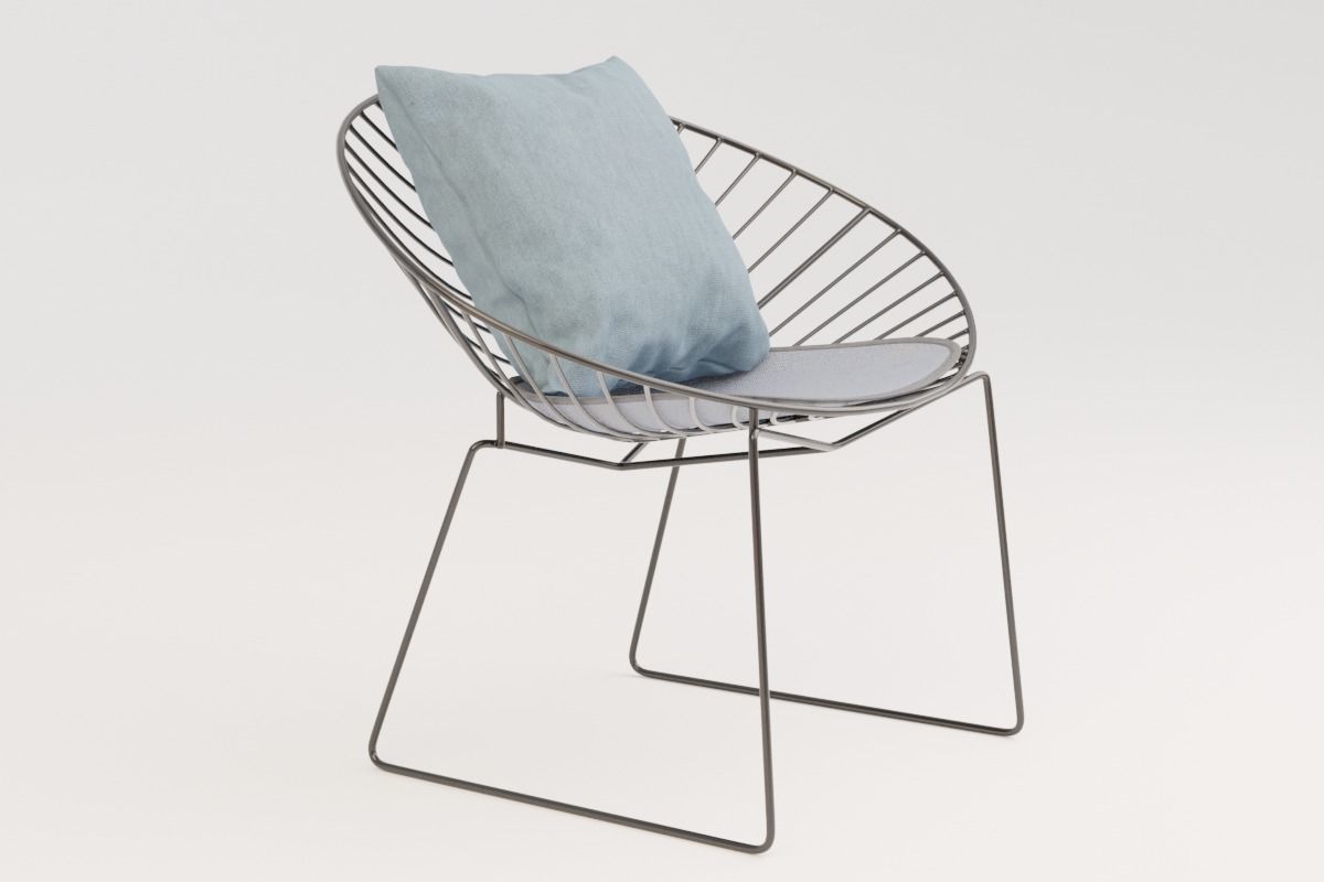 Wireframe furniture set 3D model | CGTrader