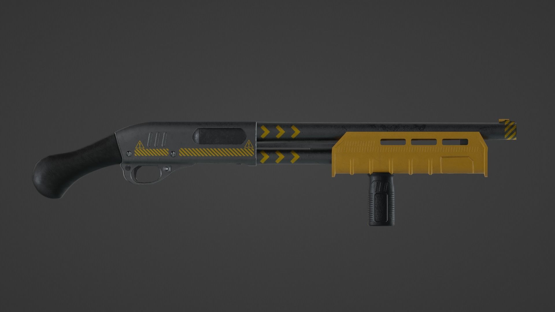 3D model Short Tactical Shotgun VR / AR / low-poly | CGTrader