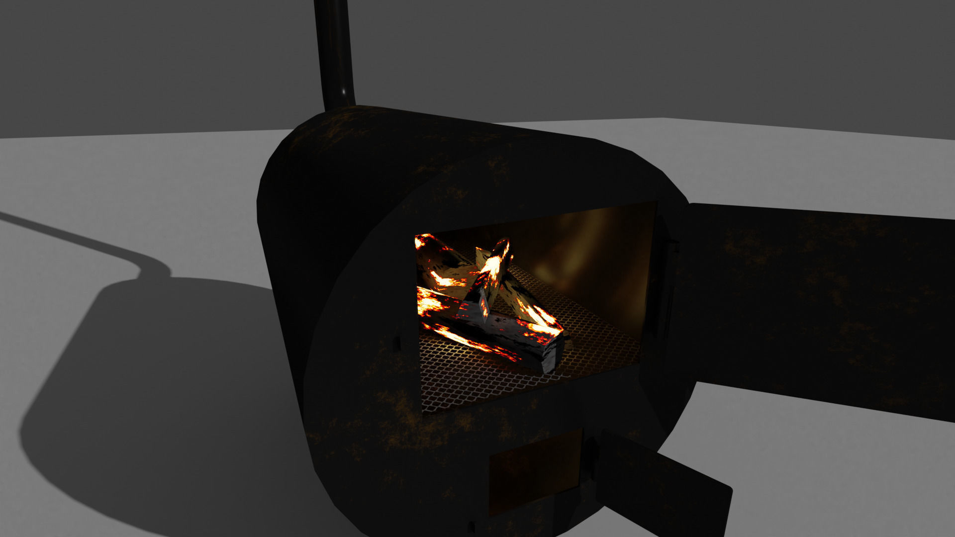 Furnace Stove for sauna free 3D model | CGTrader