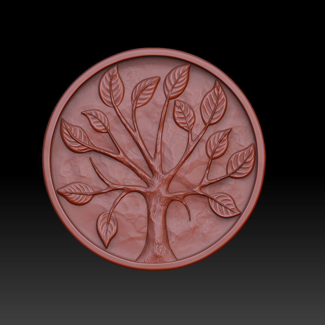 Stylized tree 3D model 3D printable | CGTrader