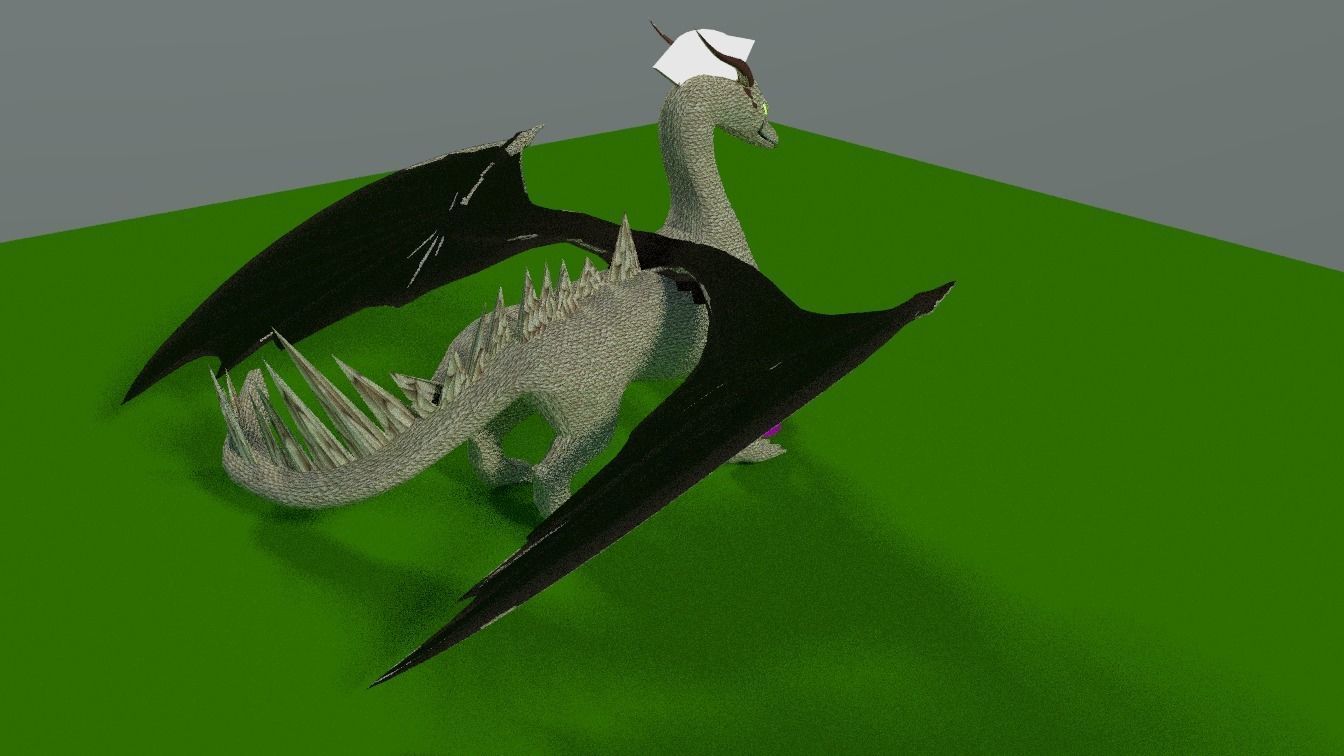 Dragon Rigged Blender free 3D model rigged | CGTrader