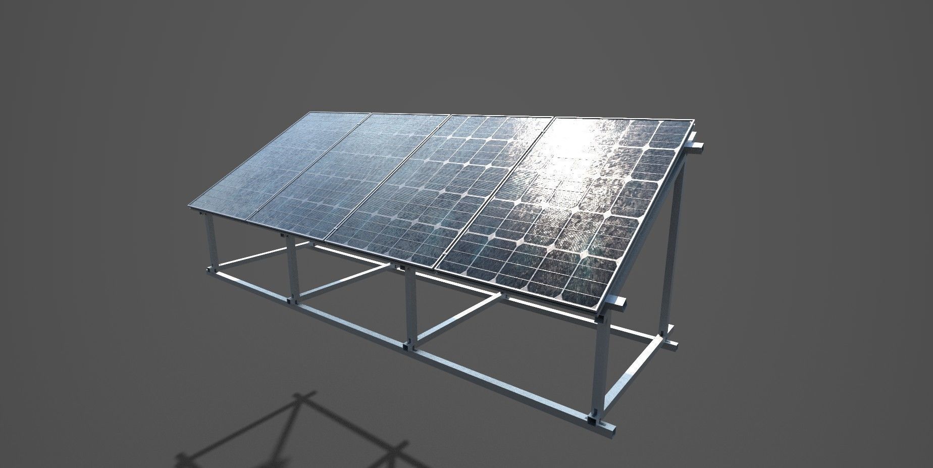 Solar Panel 3D model | CGTrader