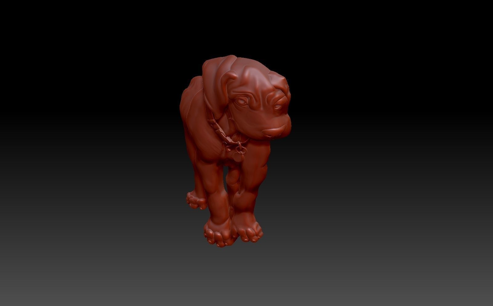 Dog Ridgeback 3D model 3D printable | CGTrader