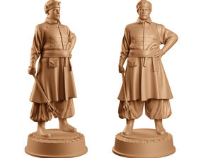 Cossack 3D Printing Models | CGTrader
