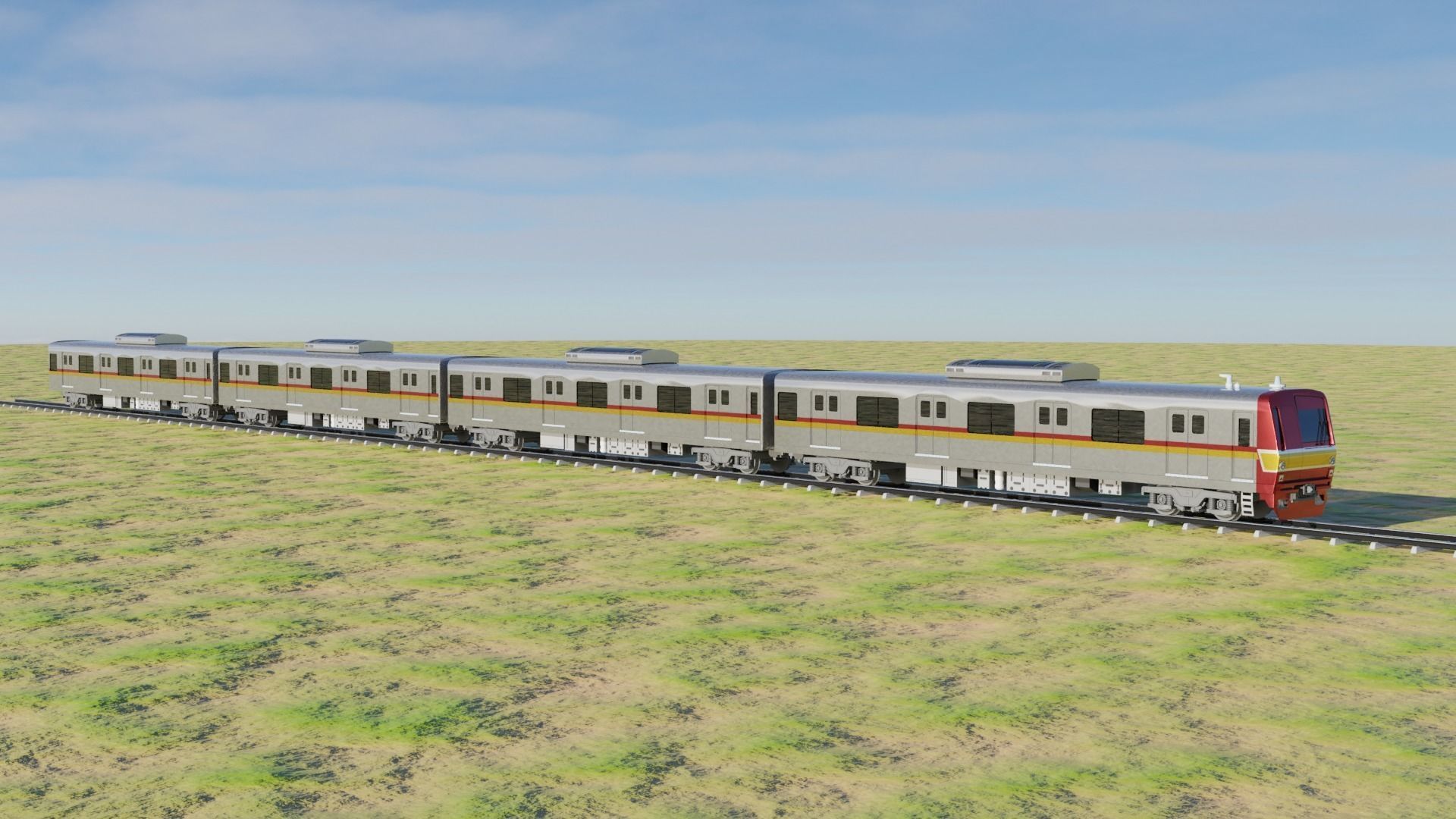 3D model Japan Train Takyo metro subway 6000 VR / AR / low-poly | CGTrader