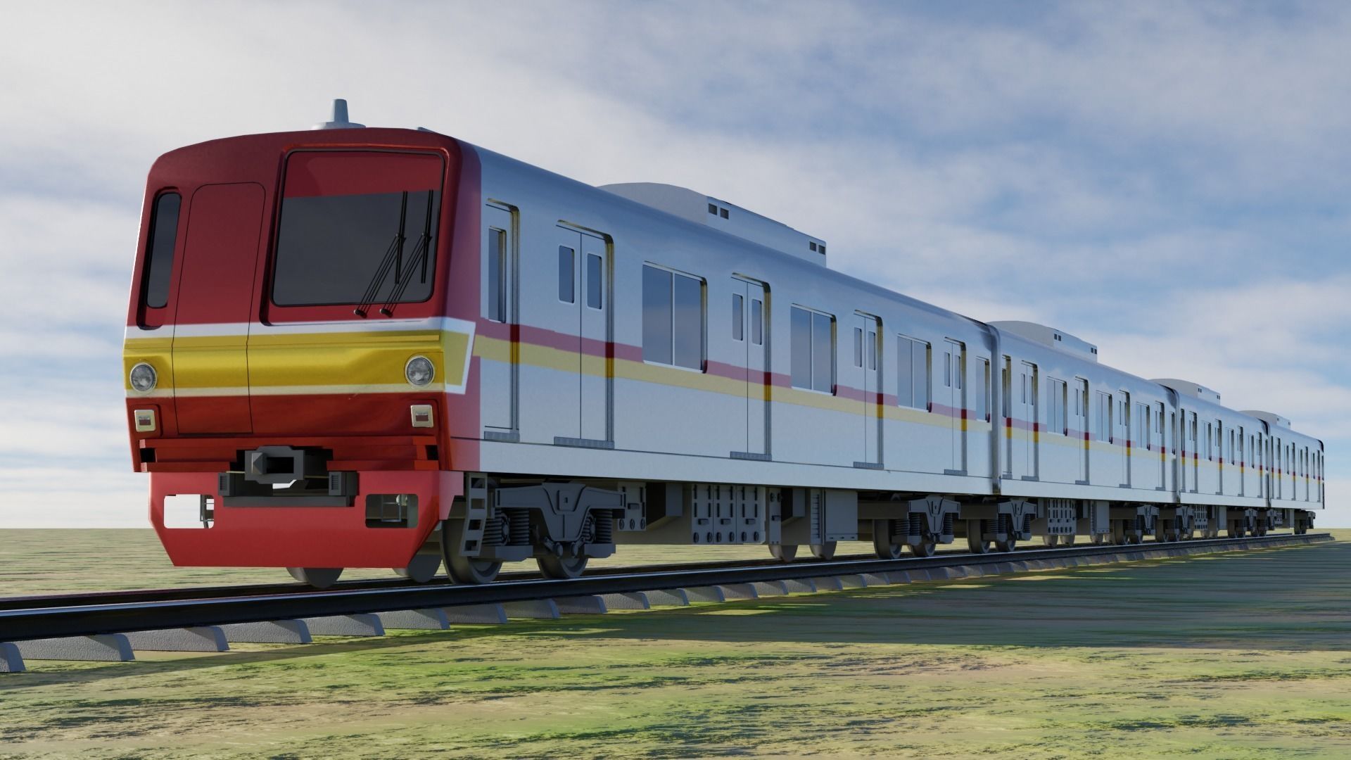 3D model Japan Train Takyo metro subway 6000 VR / AR / low-poly | CGTrader