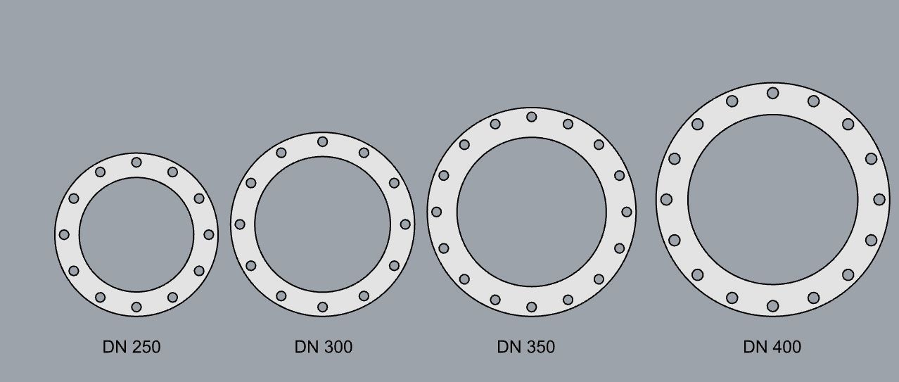 Flanges DIN 2576 PN10 3D model | CGTrader