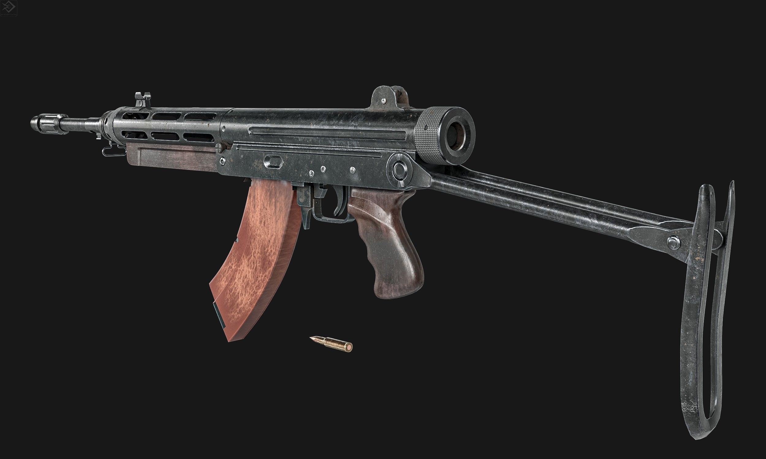 3D model Vargo 52 - Assault Rifle VR / AR / low-poly | CGTrader