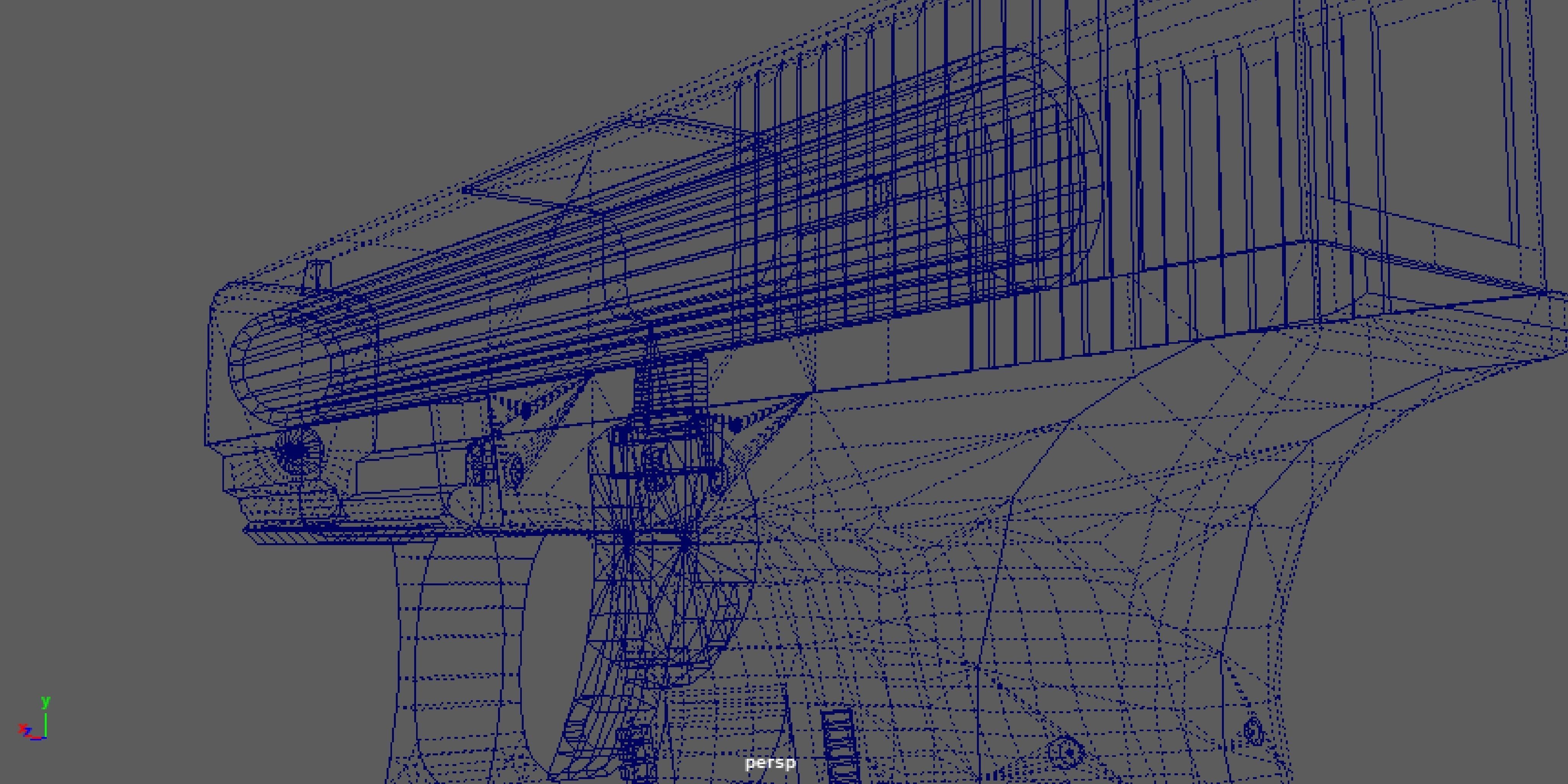 3D model Glock 21 3D model low-poly and high-poly VR / AR / low-poly ...