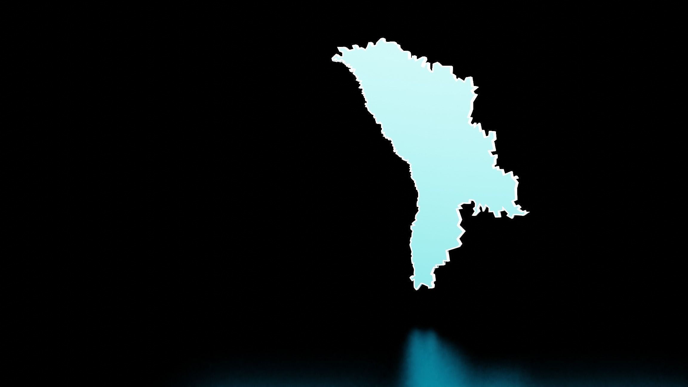 3D model MOLDOVA POLITICAL MAP LAYOUT VR / AR / low-poly | CGTrader