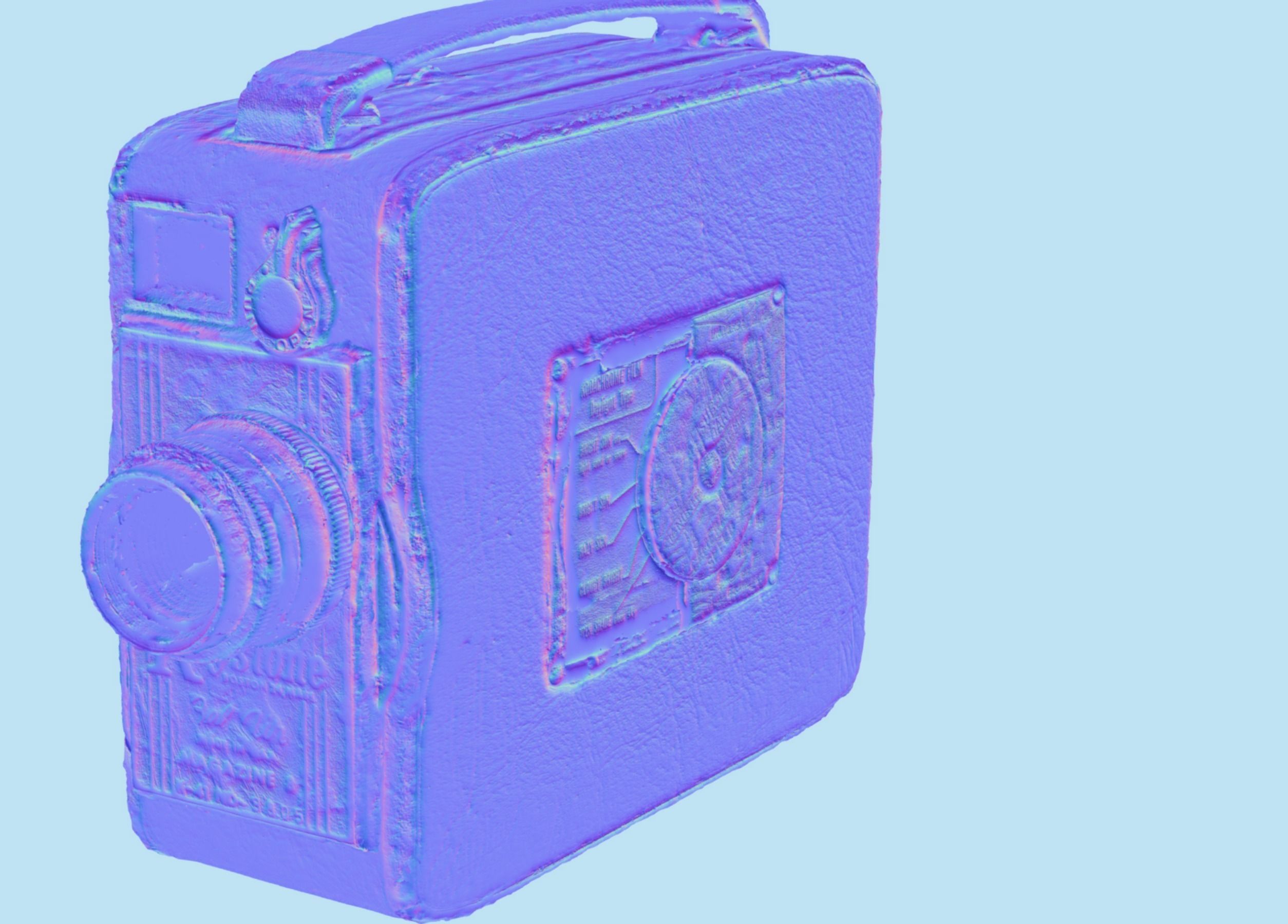 Retro super 8 mm film cinema camera scan 3D model | CGTrader