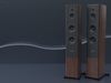 Dynaudio speakers and power amplifier 3D model | CGTrader