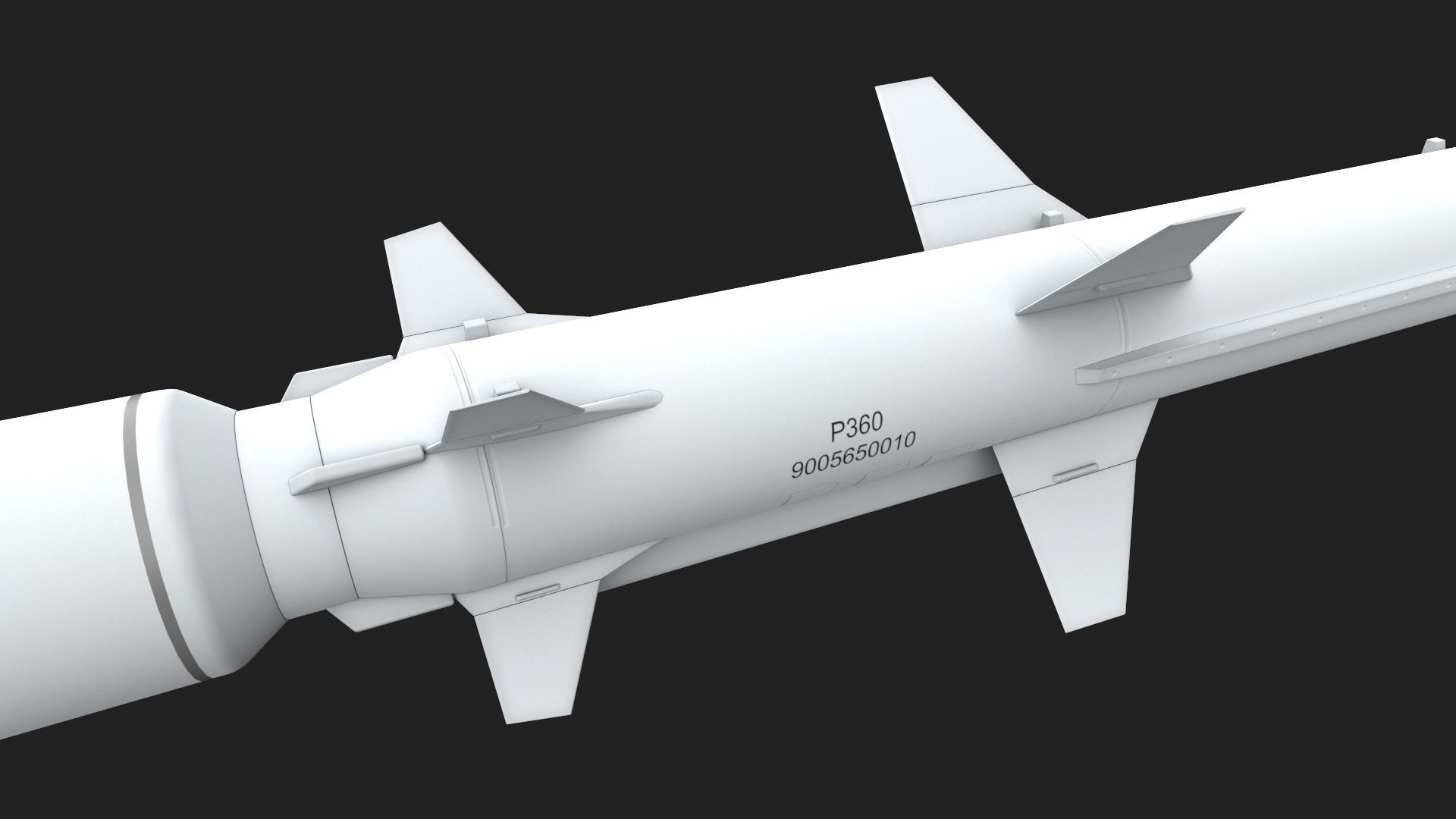 3D model R-360 Neptune cruise missile VR / AR / low-poly | CGTrader