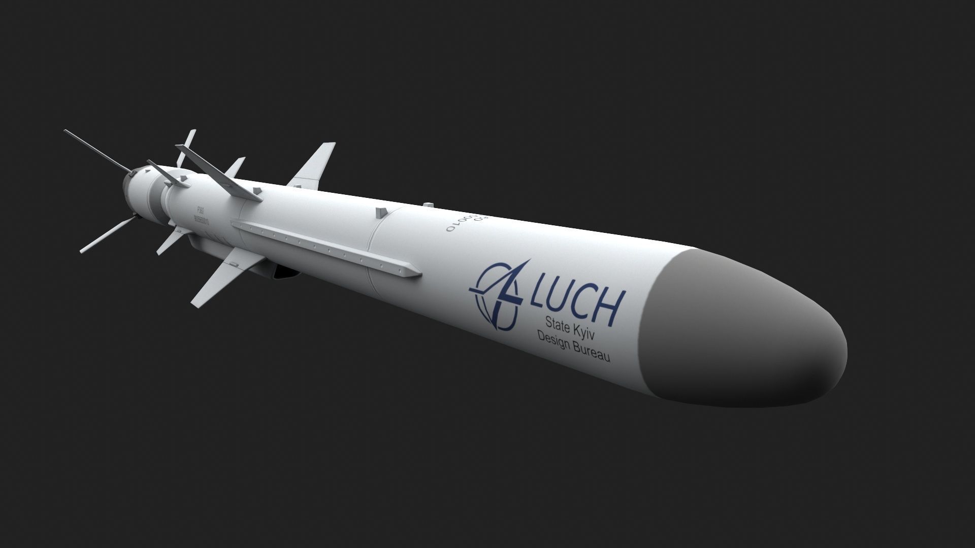 3D model R-360 Neptune cruise missile VR / AR / low-poly | CGTrader