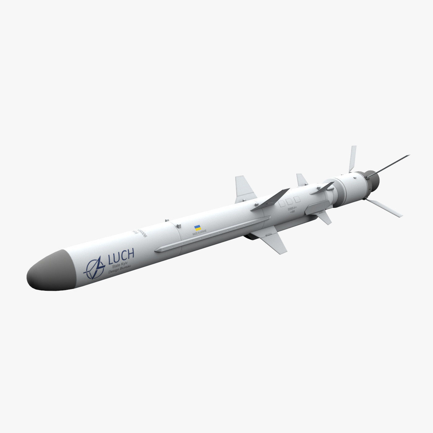 3D model R-360 Neptune cruise missile VR / AR / low-poly | CGTrader