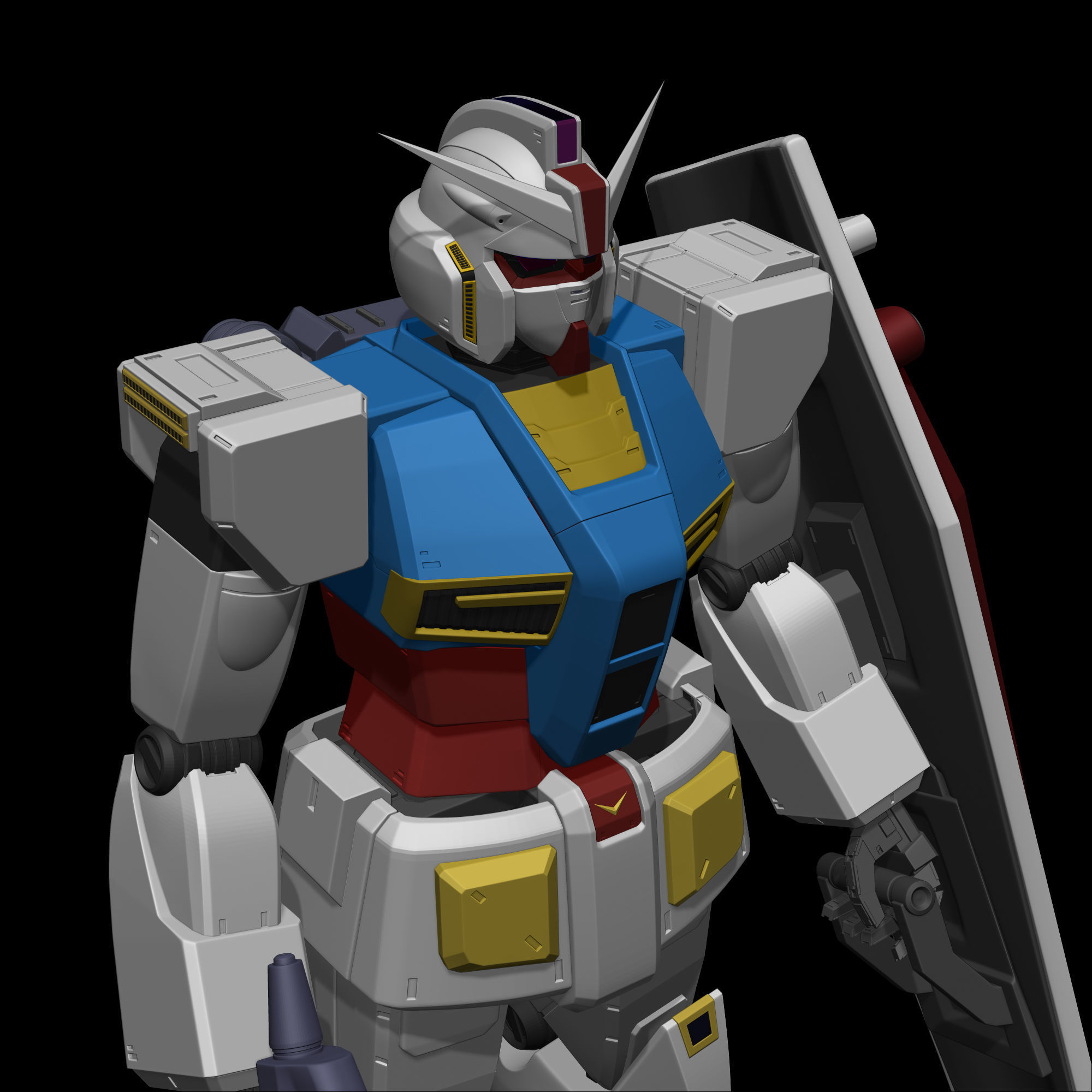 Gundam G40 3D model | CGTrader