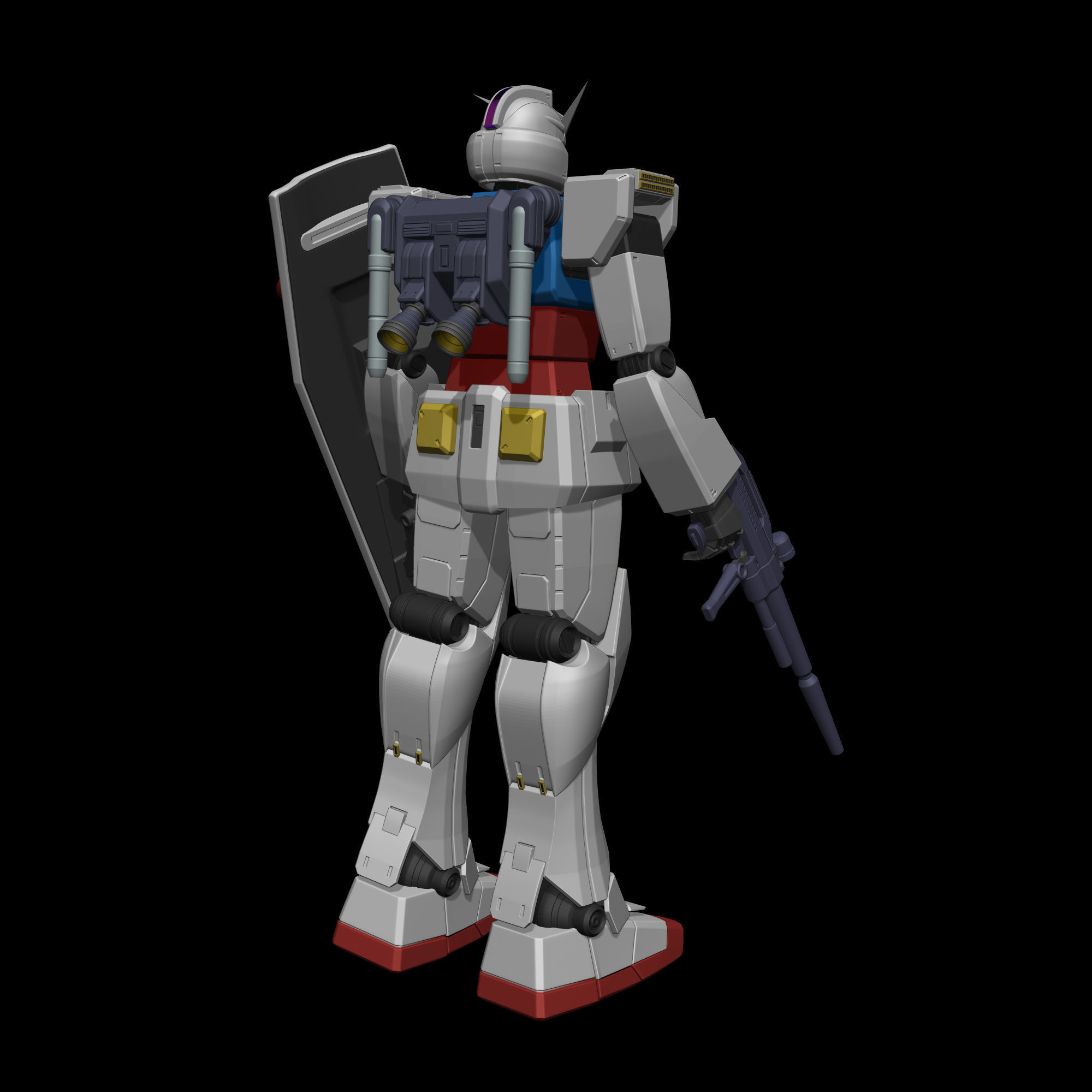 Gundam G40 3D model | CGTrader