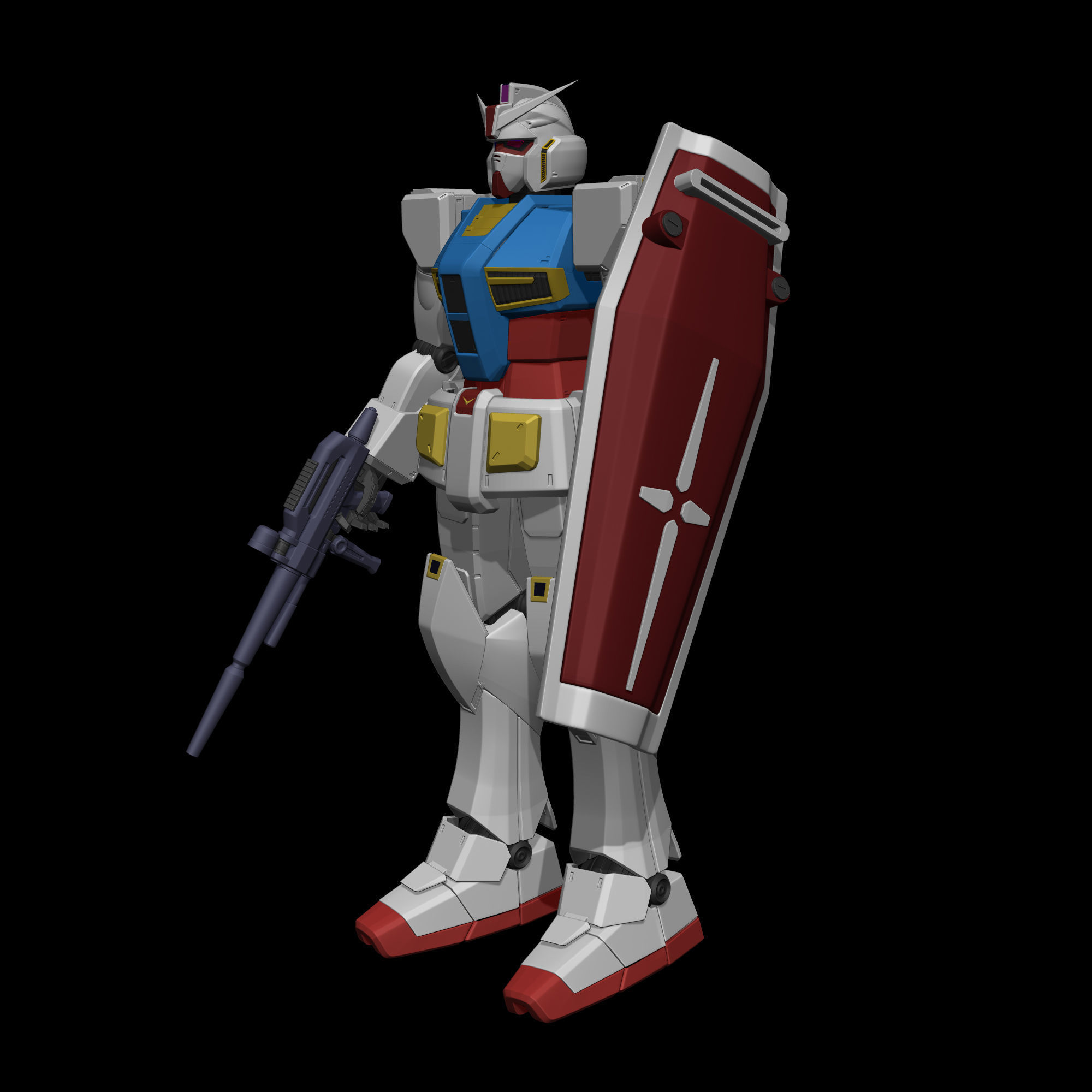 Gundam G40 3D model | CGTrader