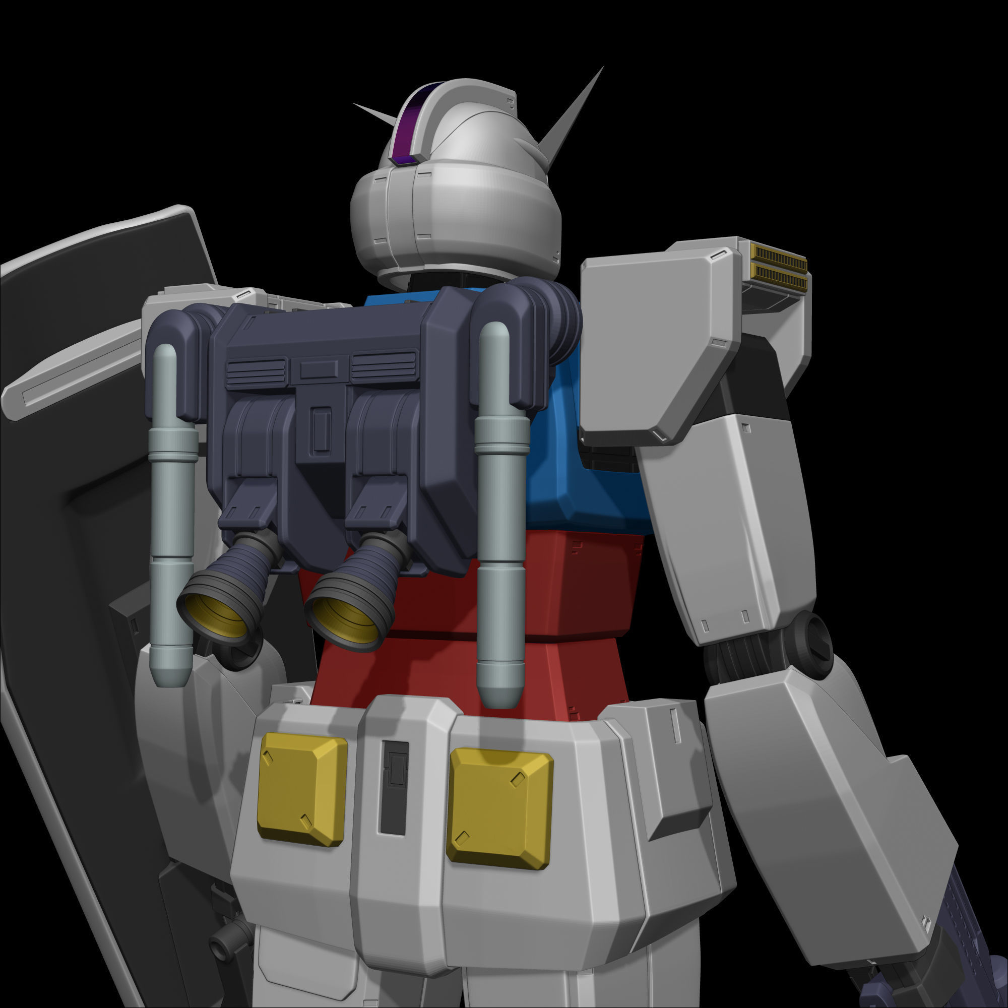 Gundam G40 3D model | CGTrader