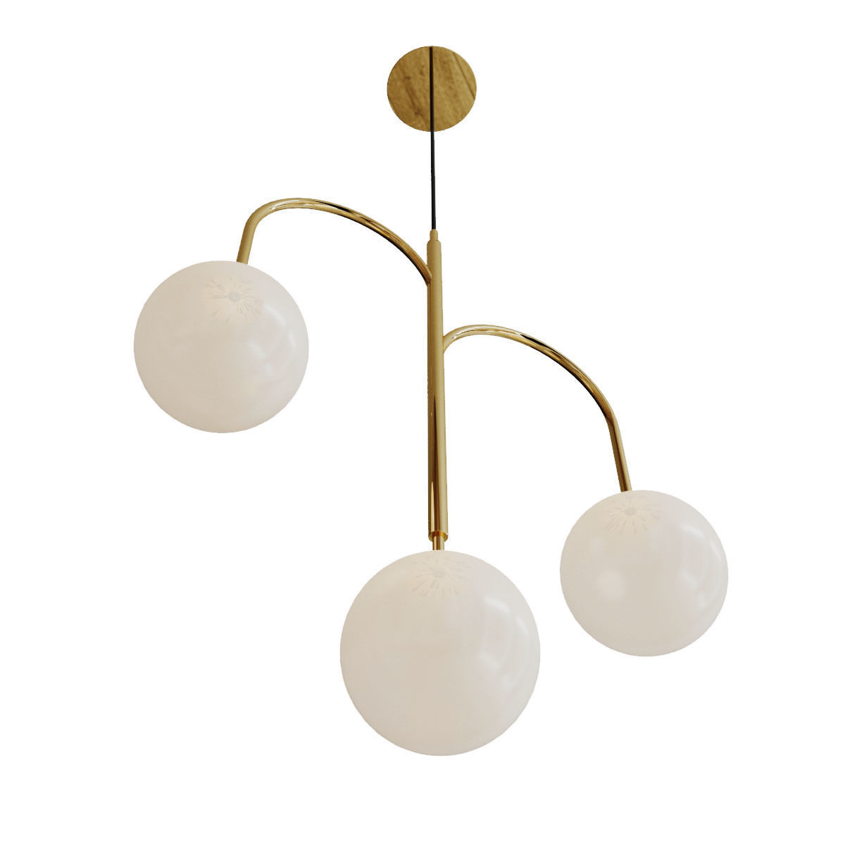 Simiglighting SUM Molecular Light 3D model | CGTrader