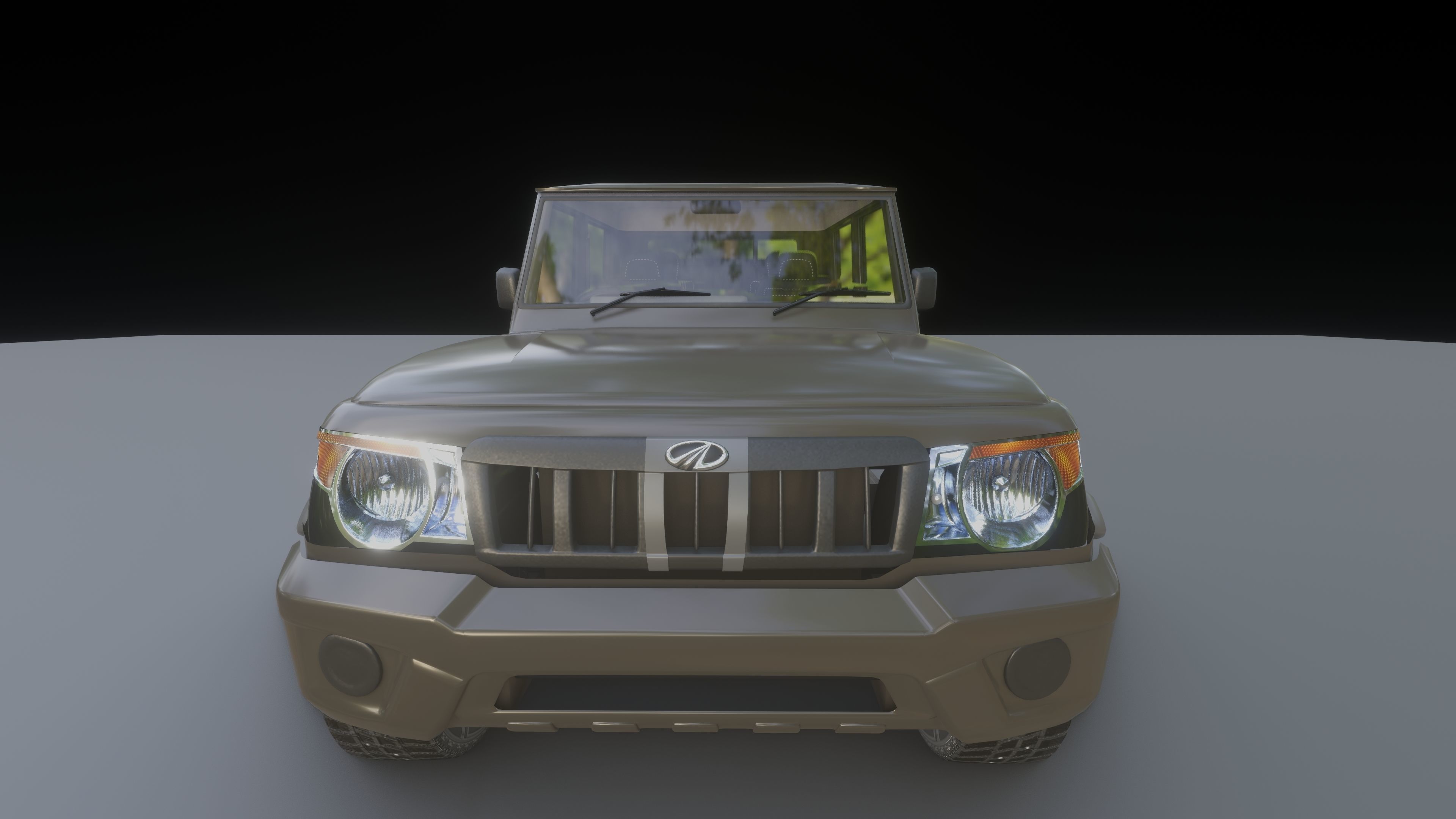 MAHINDRA BOLERO CAMPER 3D model | CGTrader