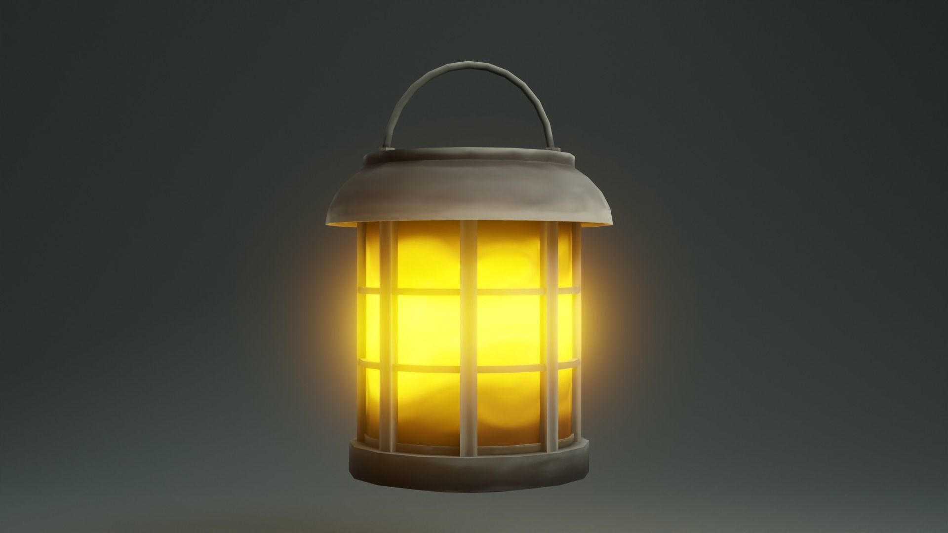 Hand-painted stylized Lantern free VR / AR / low-poly 3D model | CGTrader