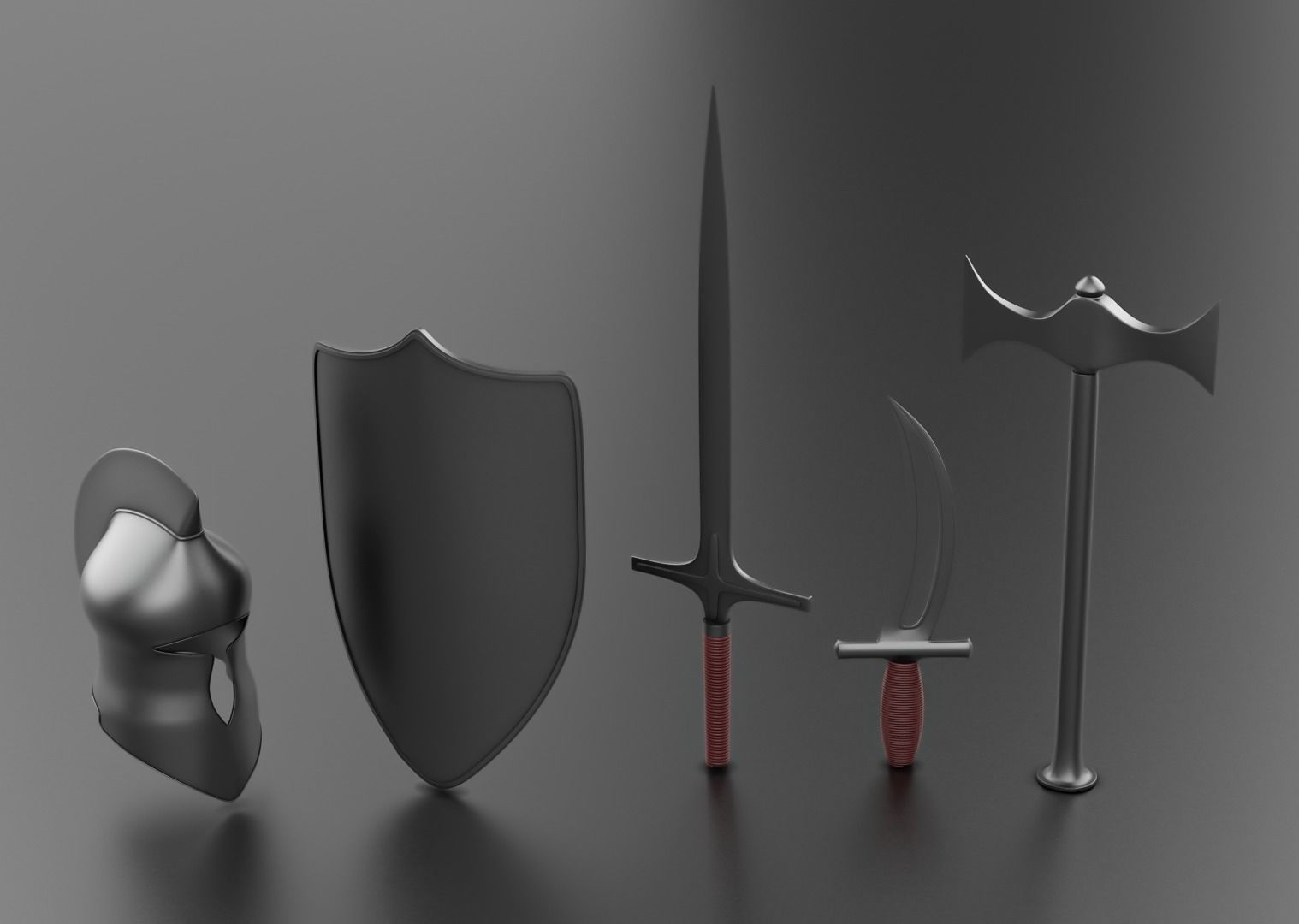 Warrior Wepon 3D model | CGTrader