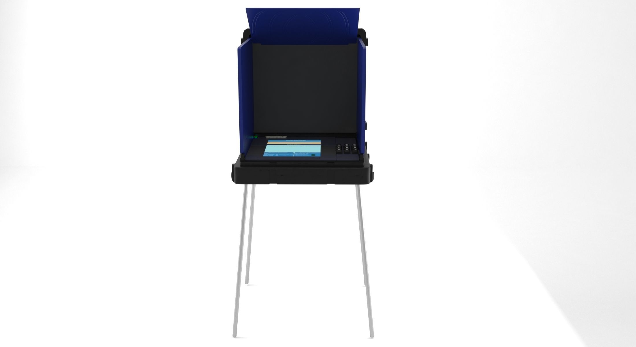 electronic voting machine 3D model | CGTrader