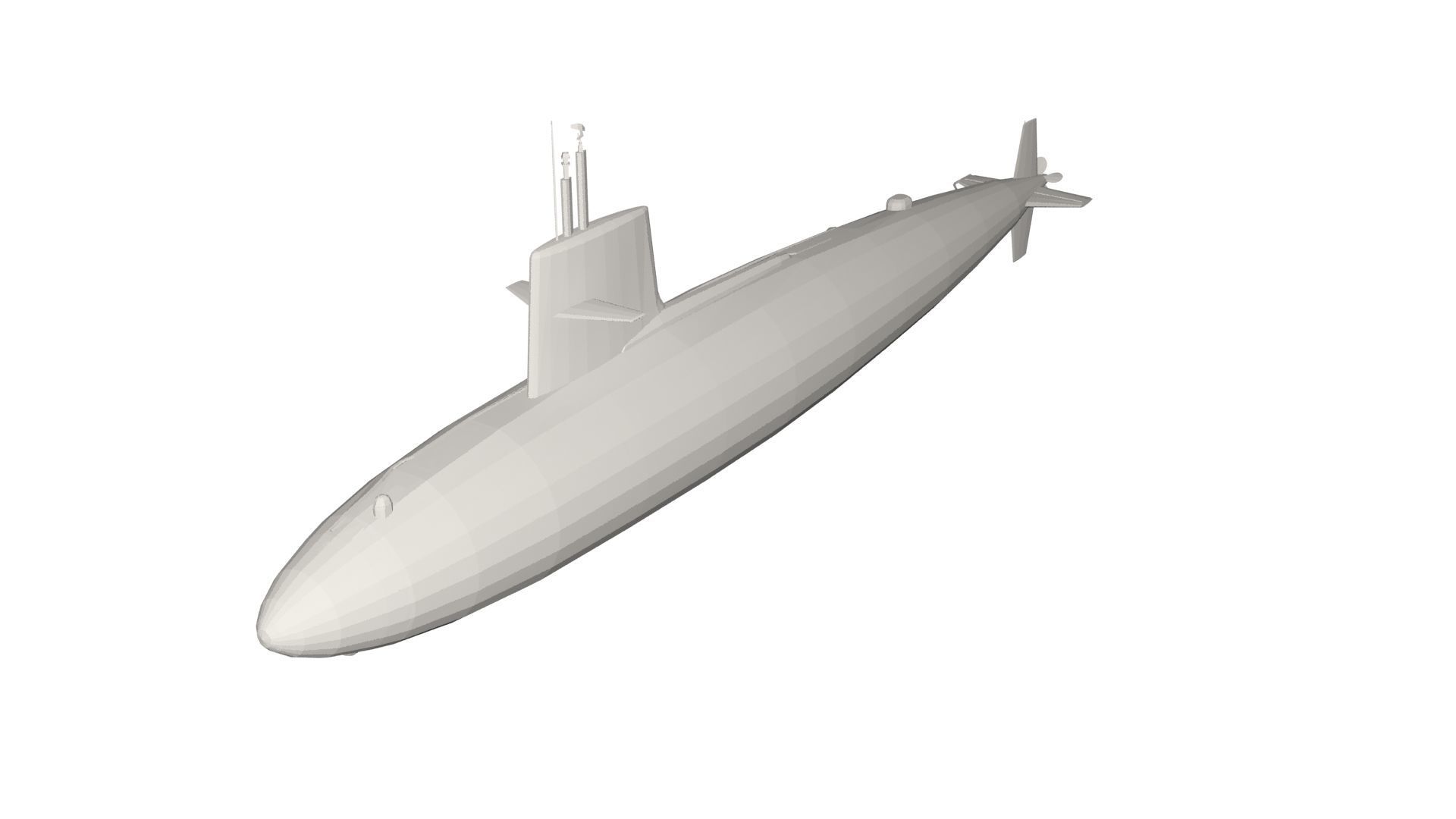 3D model Military Ship submarine VR / AR / low-poly | CGTrader