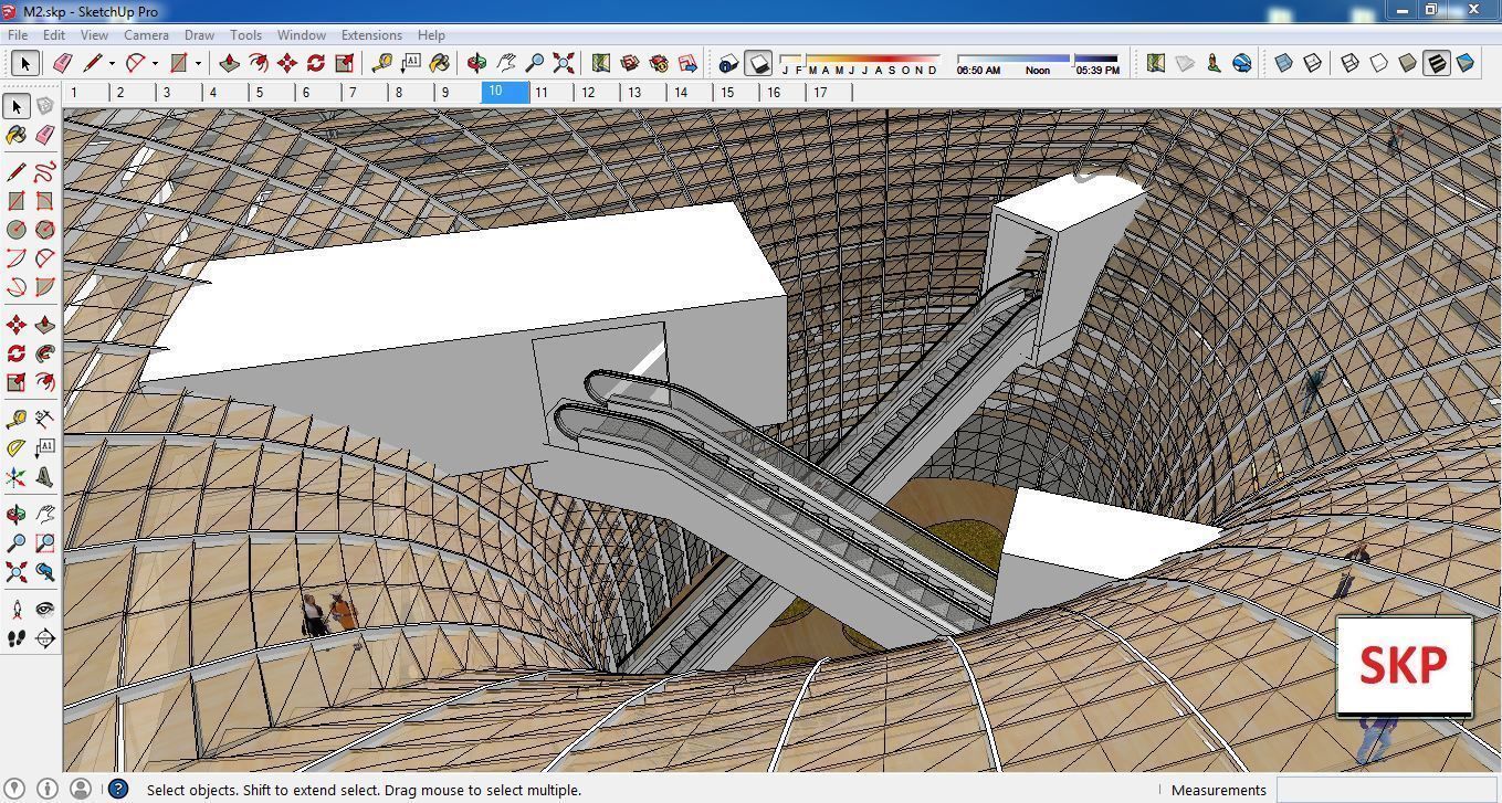 Sketchup Library M2 3D model | CGTrader