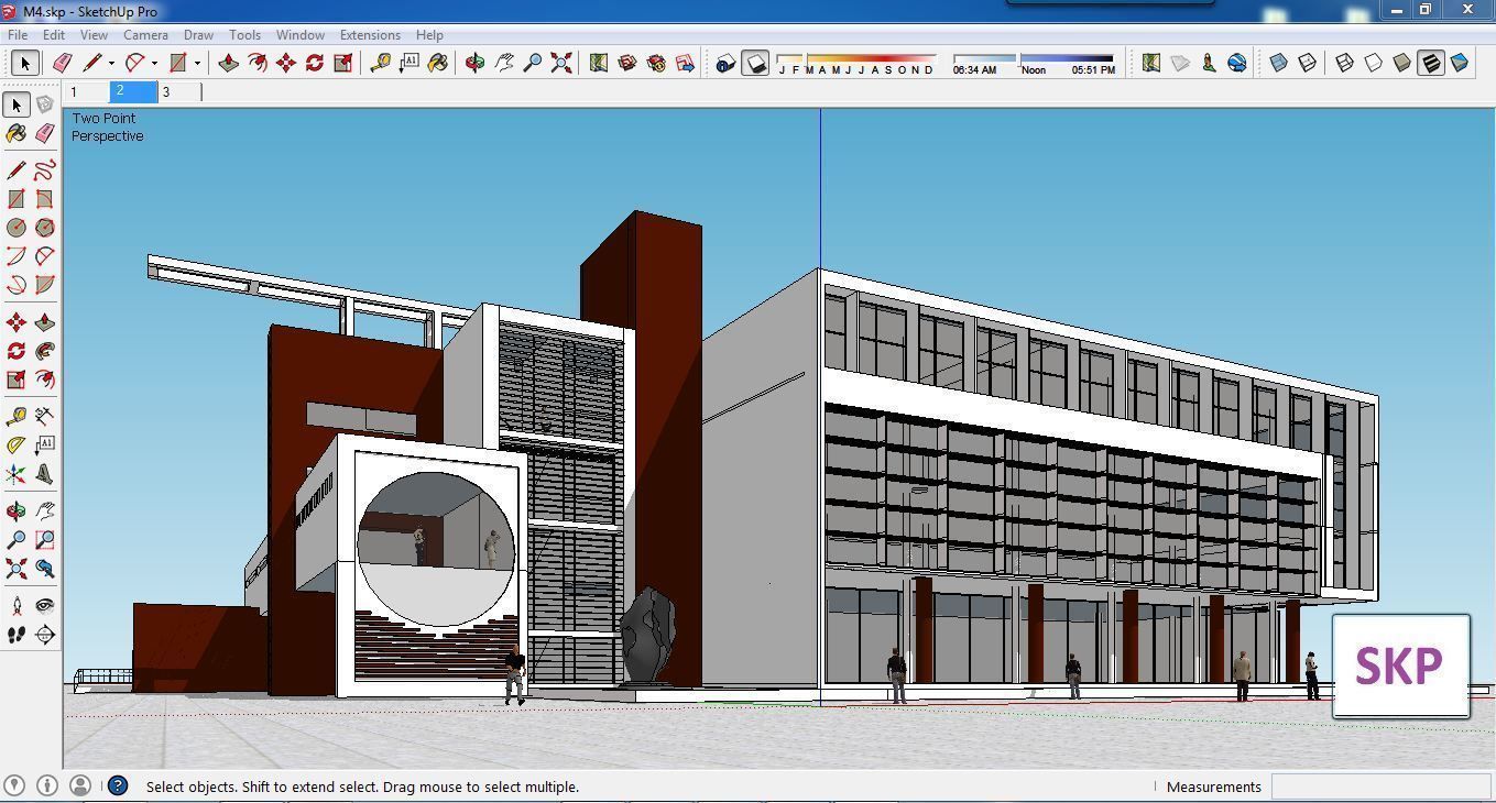 Sketchup Library M4 3D model | CGTrader