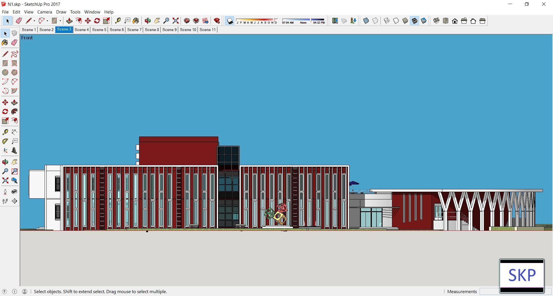 Sketchup Library N1 3D model | CGTrader