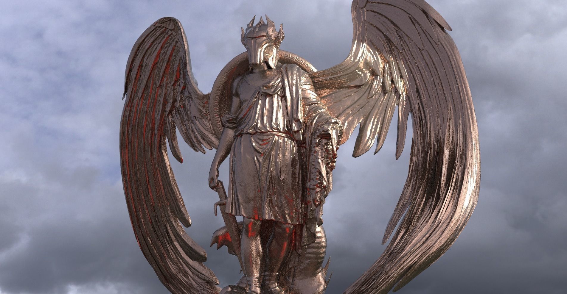 Jason Angel Form 1 3D model | CGTrader