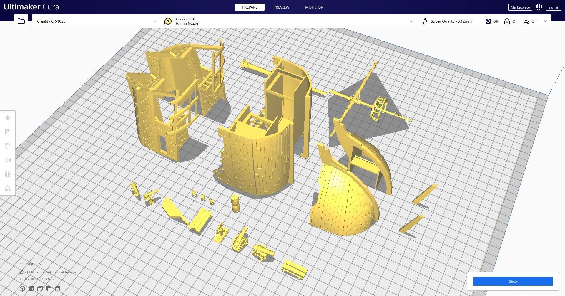 Sea of Thieves - Sloop 3D Print Model 3D model | CGTrader