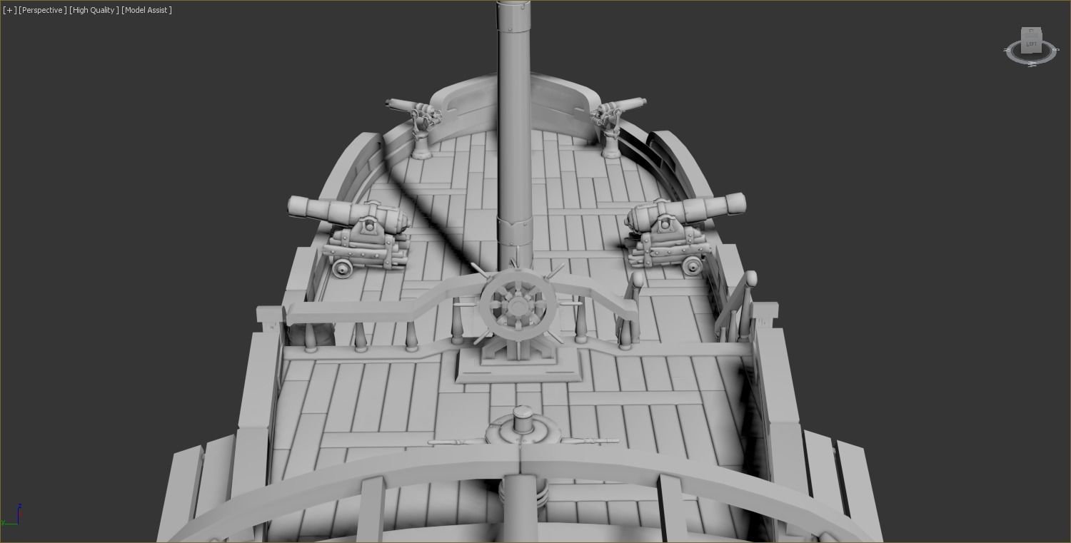 Sea of Thieves - Sloop 3D Print Model 3D model | CGTrader