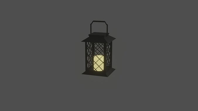 3D model Light Lantern VR / AR / low-poly | CGTrader