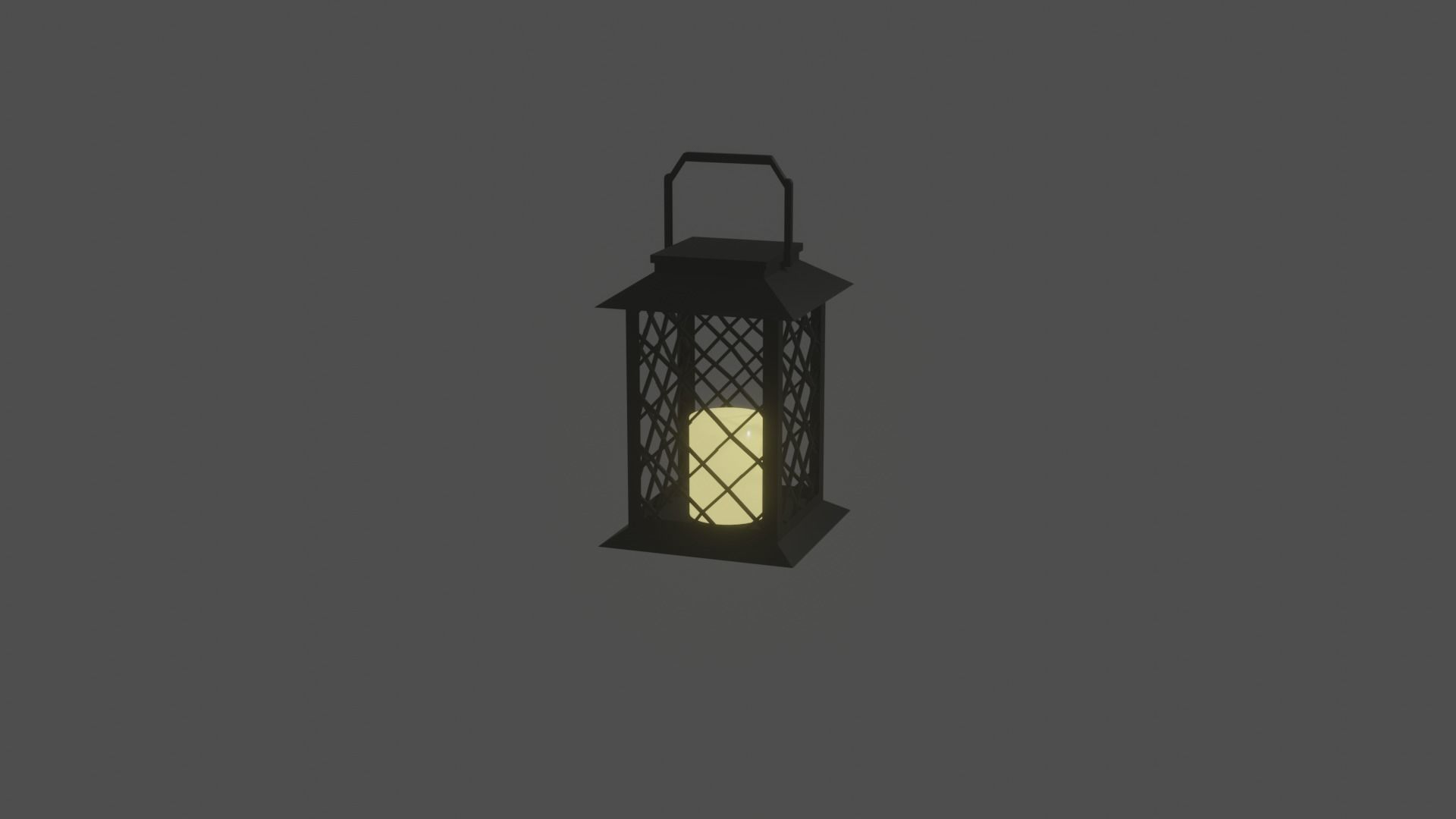 3D model Light Lantern VR / AR / low-poly | CGTrader
