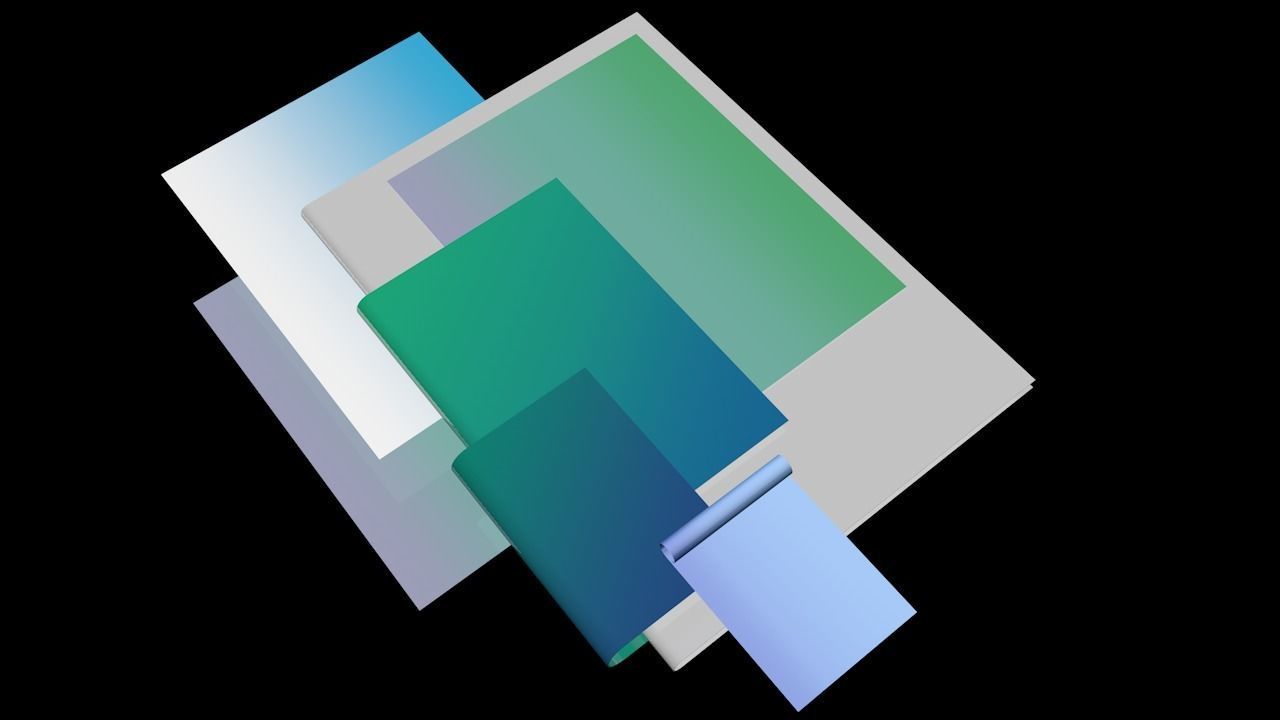 paper paper stack of books free 3D model | CGTrader