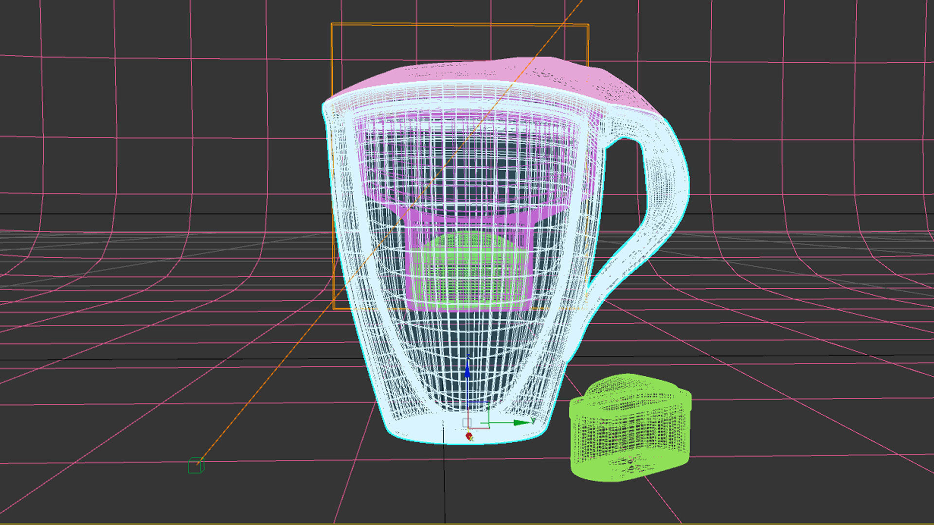 Water Filtering Pitcher 3D model 3D model | CGTrader