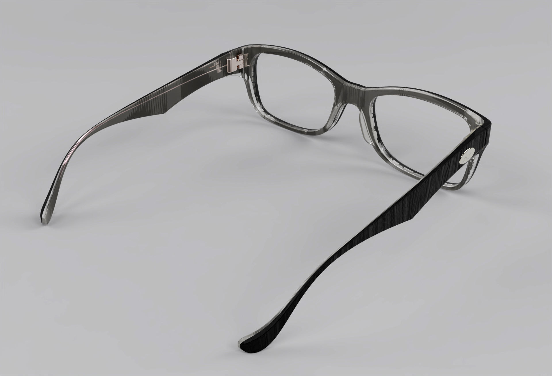 Glasses eyeglasses 3D model | CGTrader