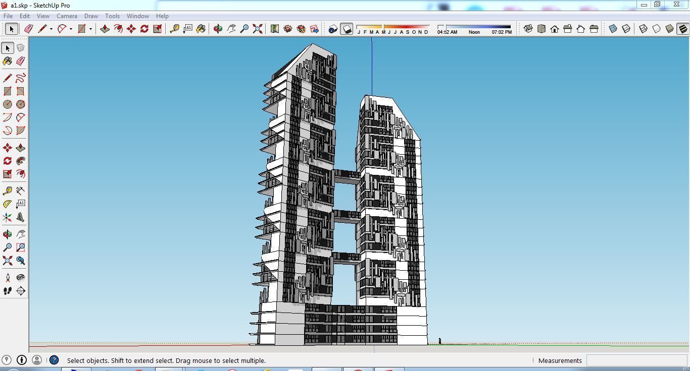 Sketchup Tower A1 free 3D model | CGTrader