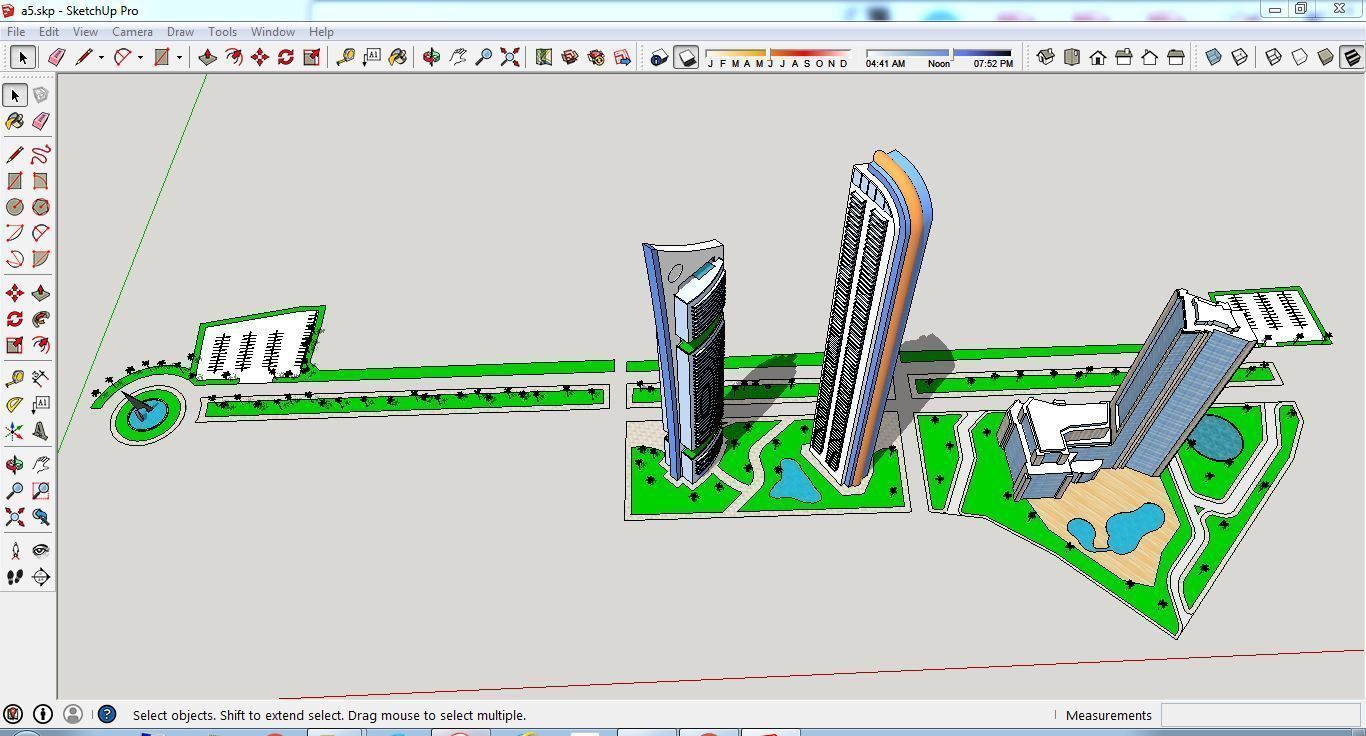 Sketchup Tower A5 free 3D model | CGTrader