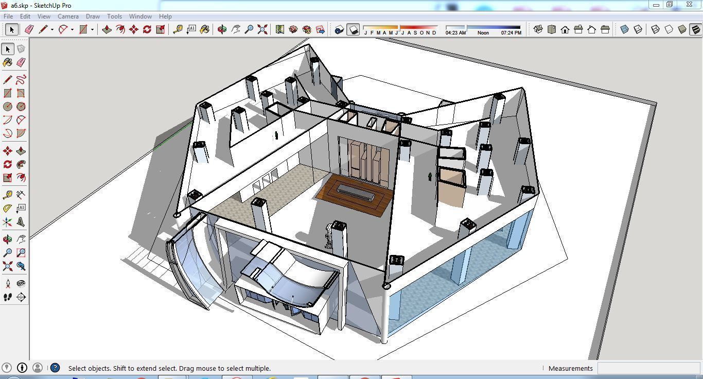 Sketchup Tower A6 free 3D model | CGTrader