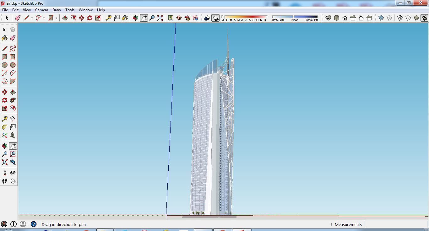 Sketchup Tower A7 free 3D model | CGTrader